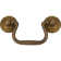 UNIQANTIQ HARDWARE SUPPLY Swan Neck Drawer Bail Pull (Centers: 2 1/2 ...