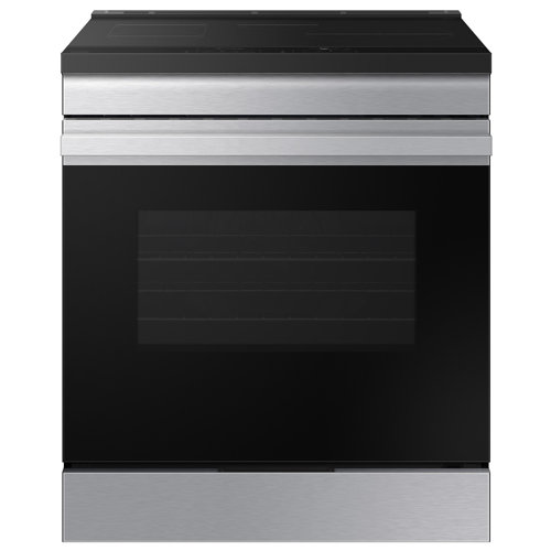 Samsung Bespoke Smart Slide-In Induction Range 6.3 cu. ft. with Anti ...