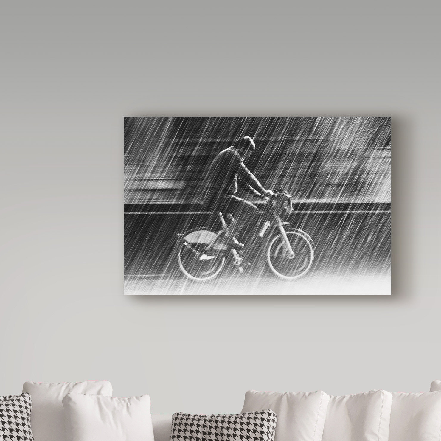 Trademark Fine Art 'Its Raining Cats and Dogs' Photographic Print on ...