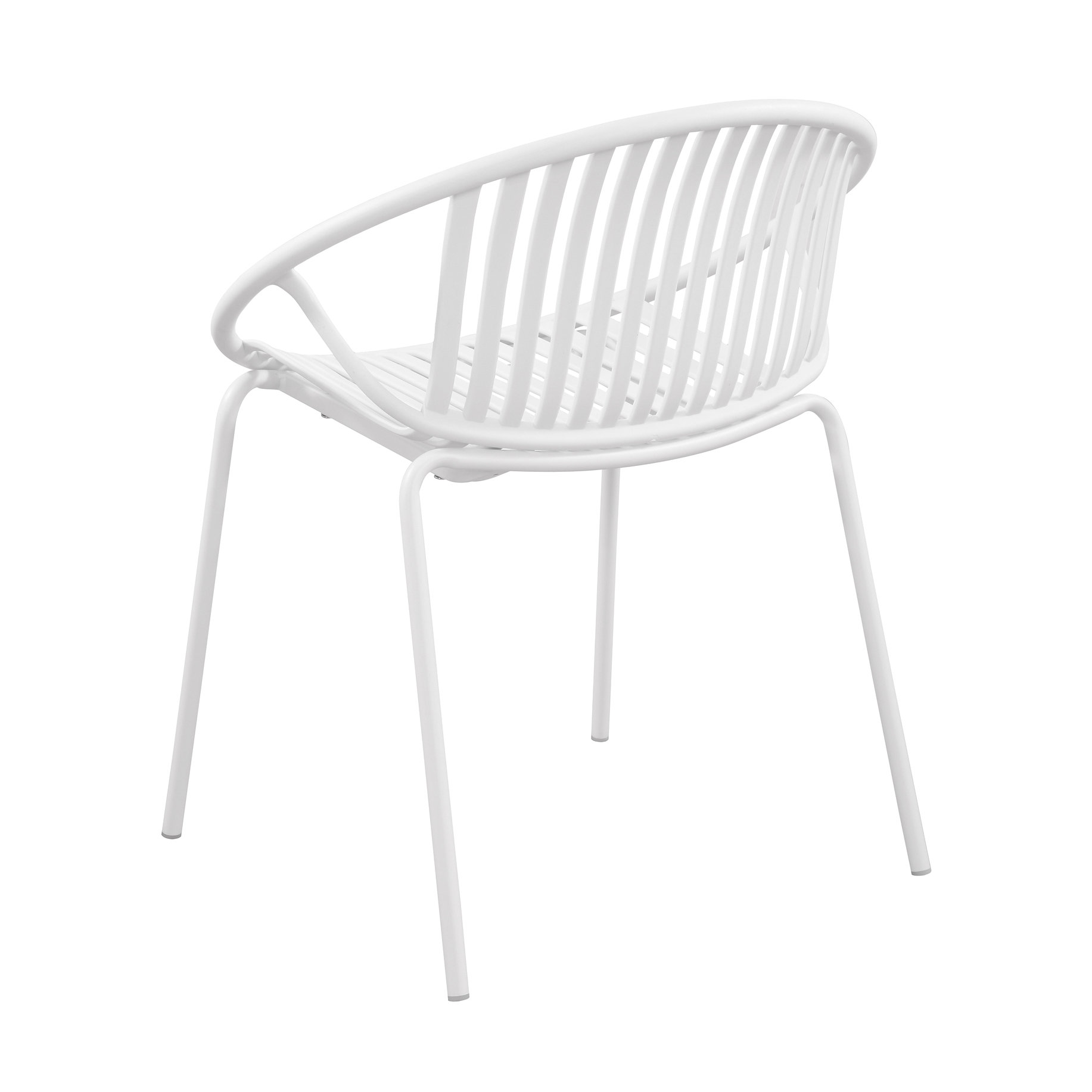 George Oliver Patio Dining Chairs Of 2 - Stackable. Ergonomic Design ...