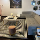 Corrigan Studio® Pangle Geometric Black/White Area Rug & Reviews | Wayfair