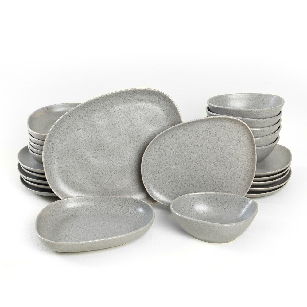 Bloomsbury Market Ceramic Dinner Set (24 Pieces) - Wayfair Canada