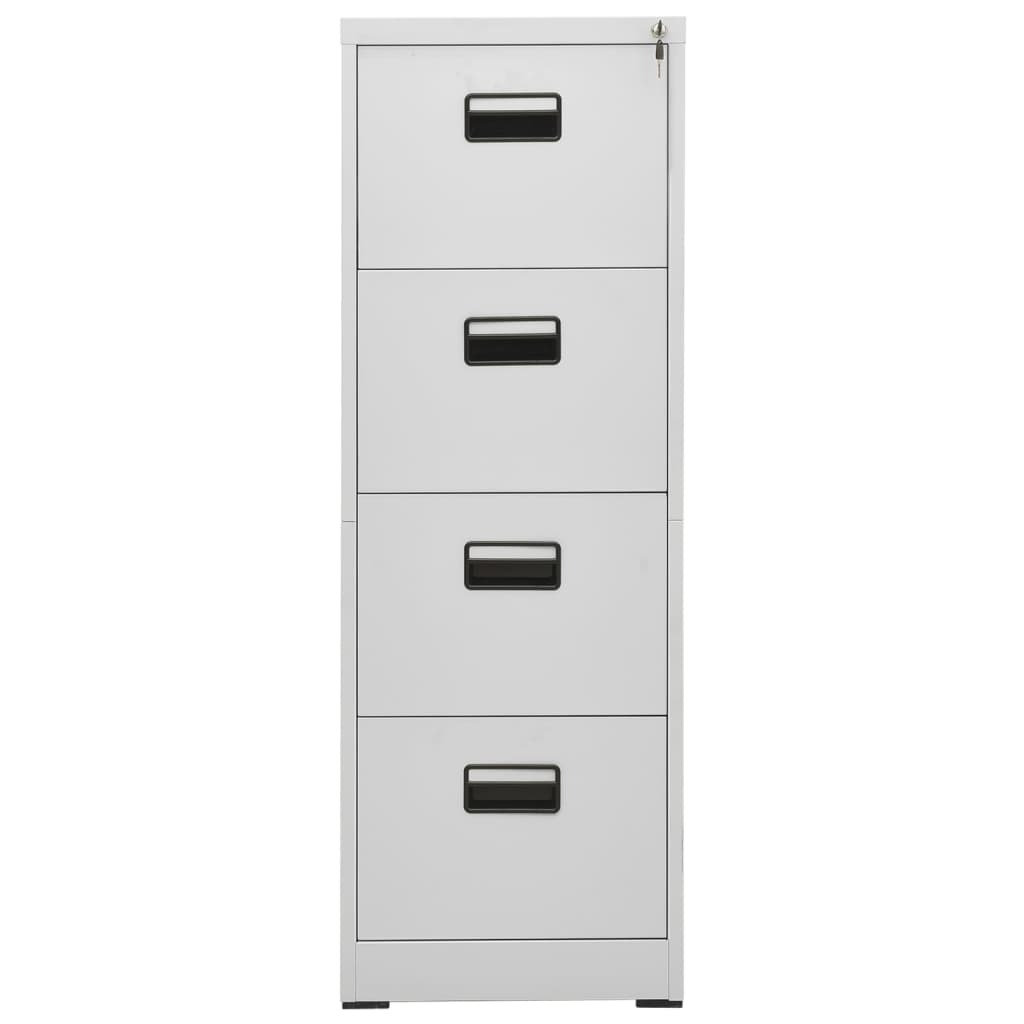 vidaXL Filing Cabinet Steel Large Filing Cabinet Rectangular | Wayfair