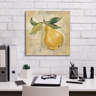Epic Graffiti 'French Pear' by Silvia Vassileva Canvas Wall Art, 18" x ...