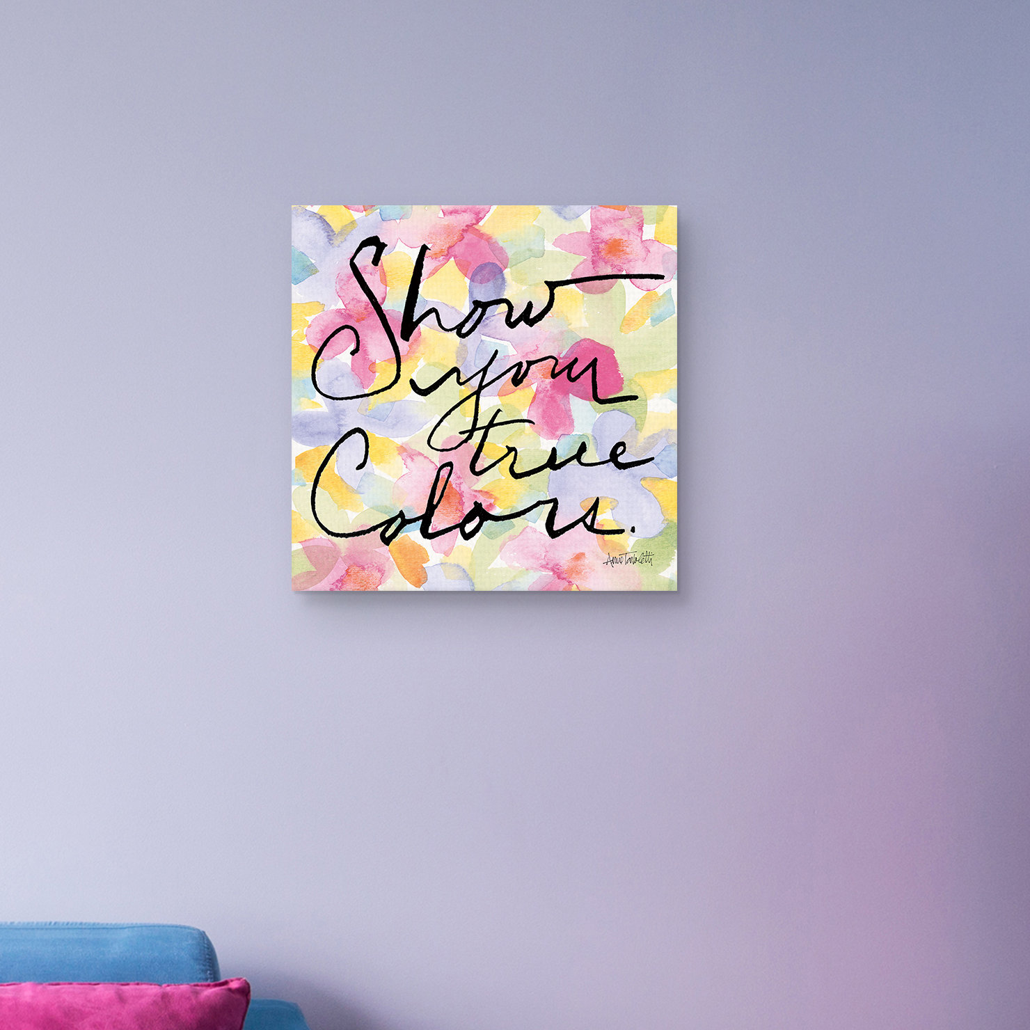 Latitude Run® Show Your True Colors by Anne Tavoletti - Wrapped Canvas ...