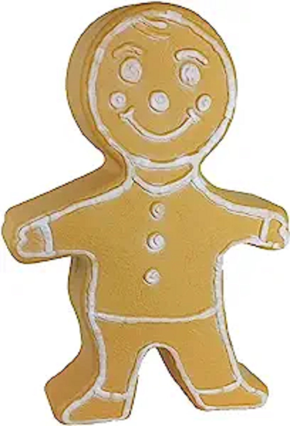 The Holiday Aisle® PMU Christmas Light-Up 24-Inch Gingerbread Figure ...