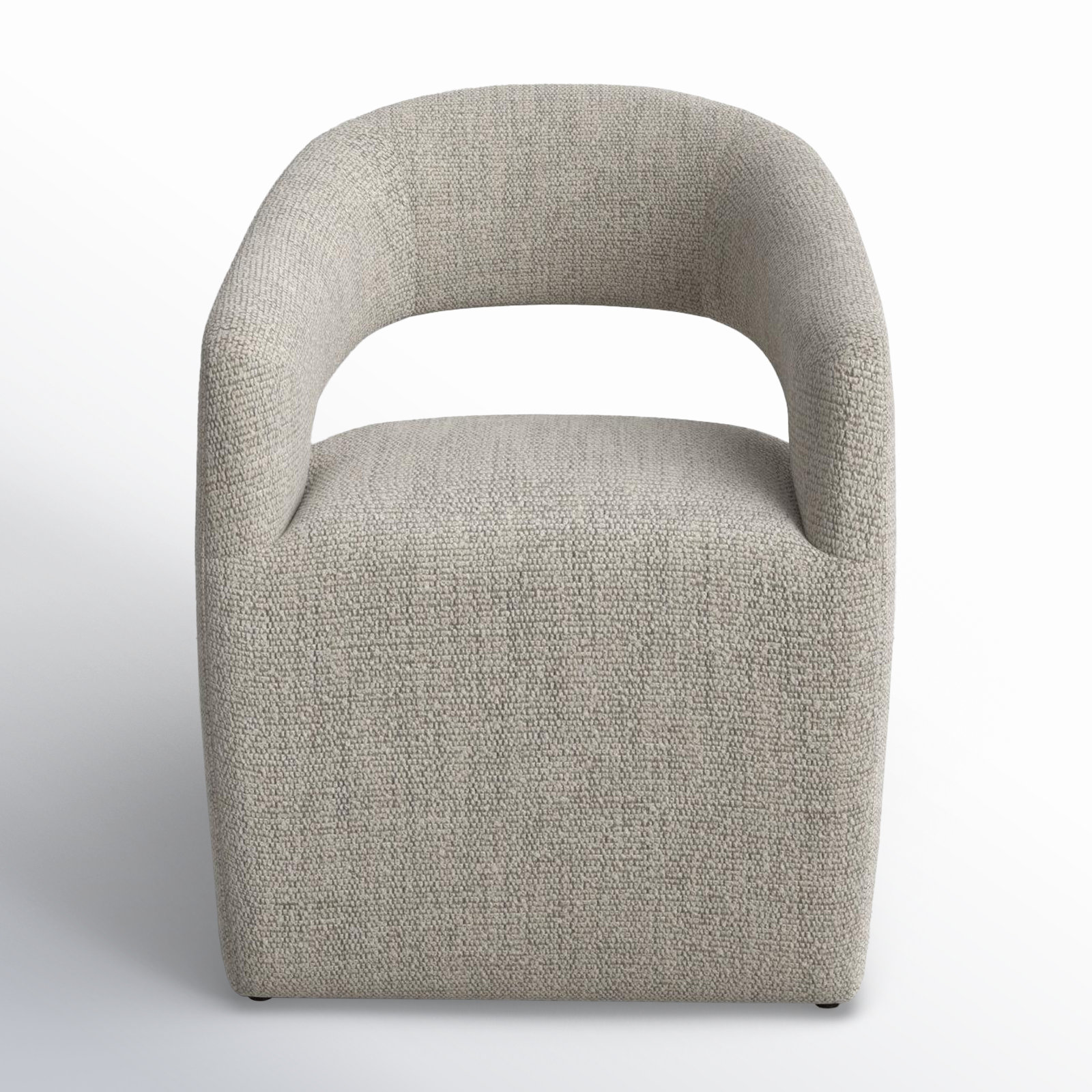 AllModern Camino Performance Fabric Rolling Arm Chair & Reviews | Wayfair