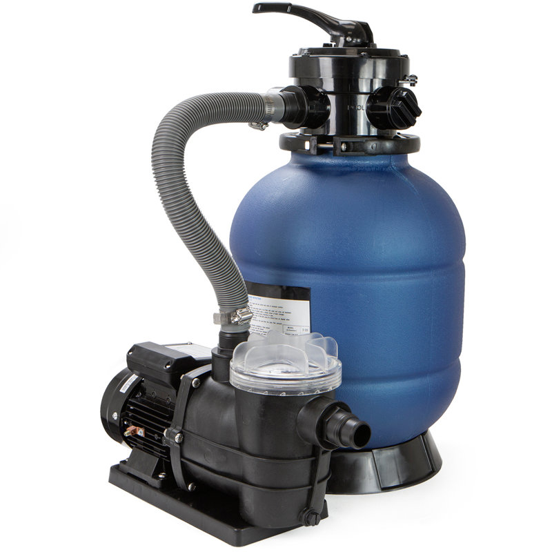 XtremepowerUS 13" Sand Filter Combo for Above-Ground Pools with 2400GPH ...