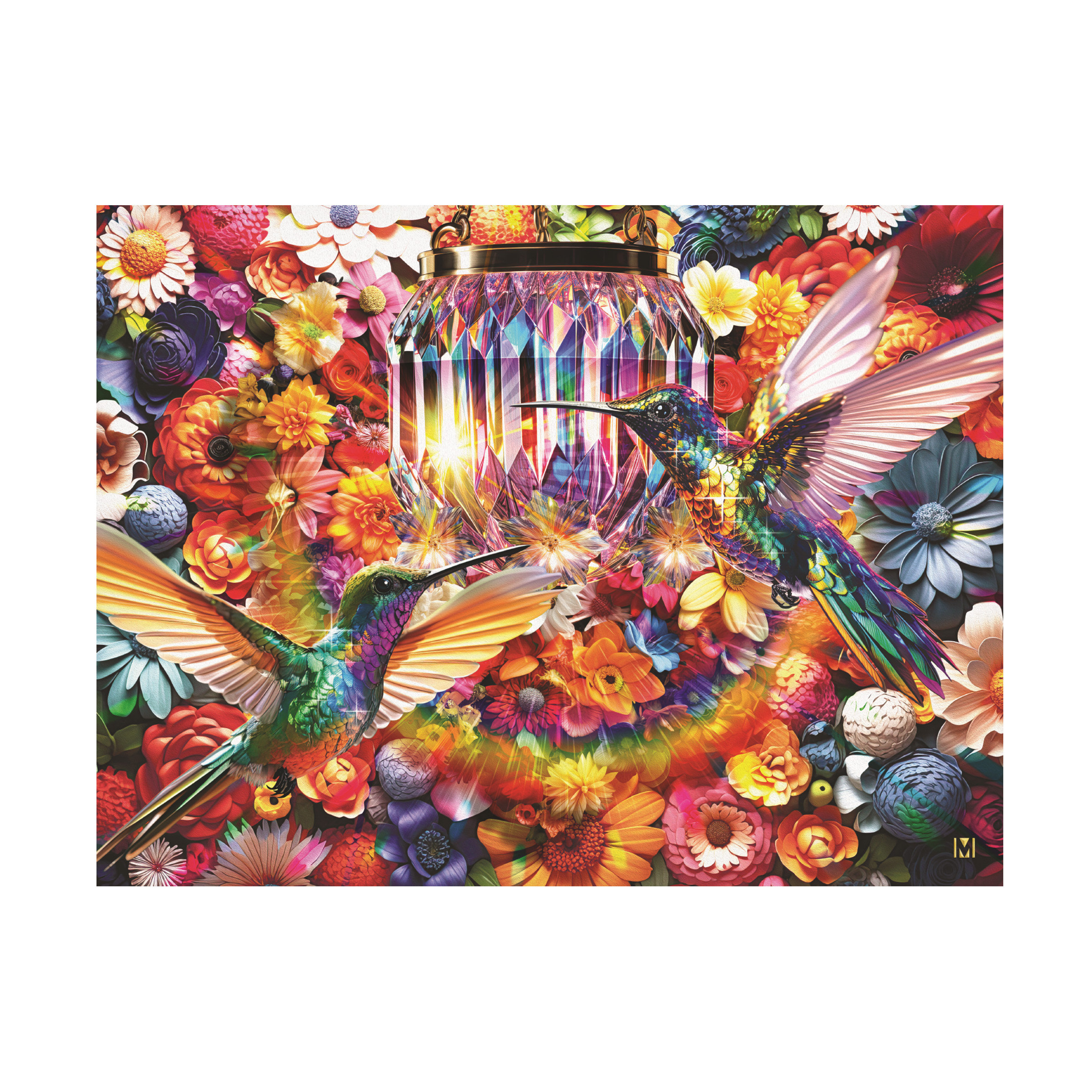 Winston Porter Michael David Ward Flying Jewels Canvas Art | Wayfair