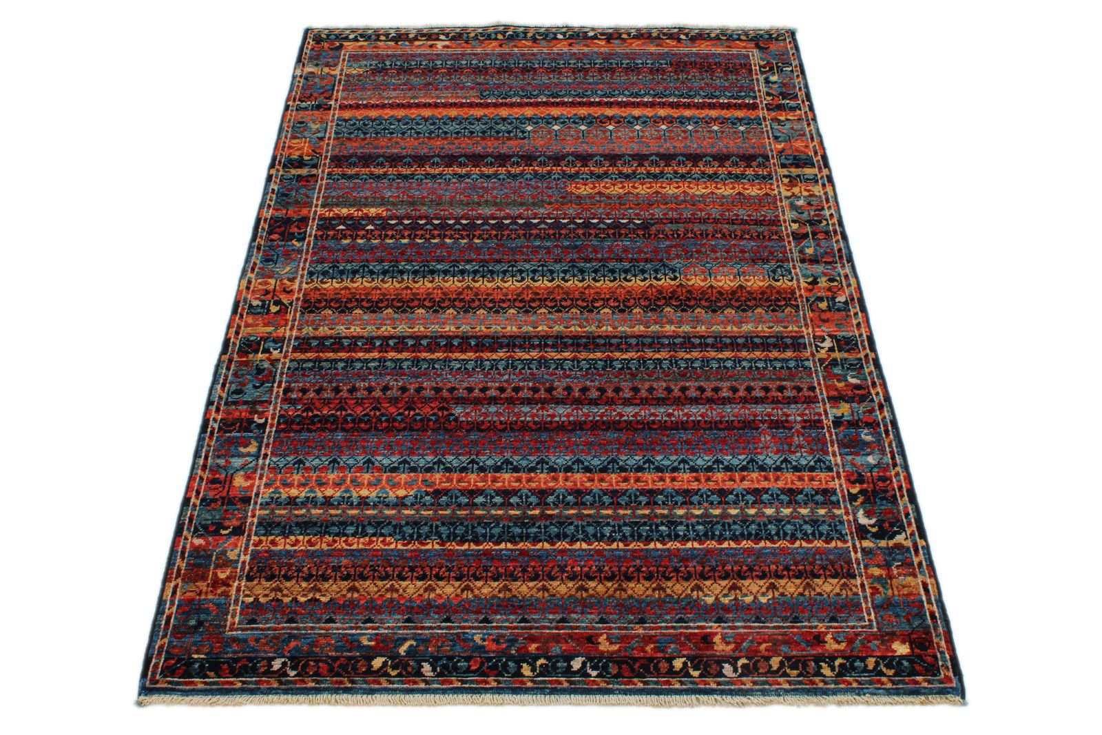 Home and Rugs 3x5 Multicolor Traditional Rug | Wayfair