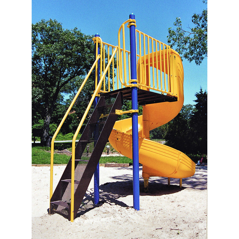Kidstuff Playsystems, Inc. Freestanding 360 Degree Spiral Slide| Wayfair