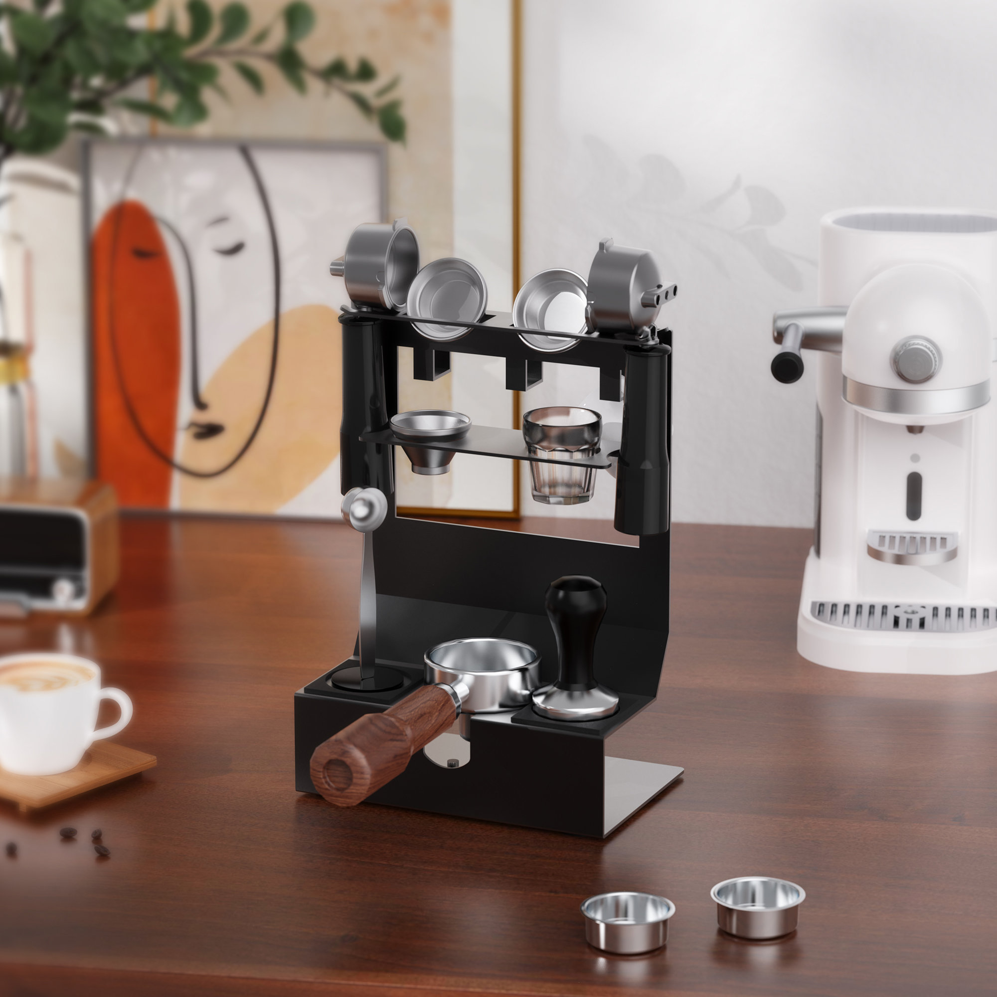 FTOYIN 9 Pod Coffee Accessory And Condiment Storage | Wayfair