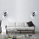 Ivy Bronx Shulin 3-Light Spiral-shaped Flush Mount Wall Sconce ...