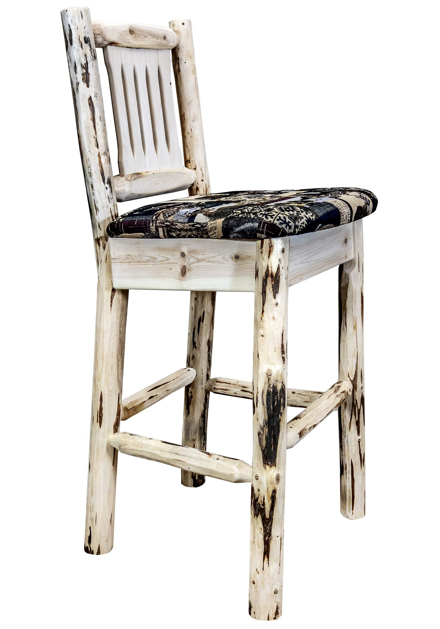 Loon Peak Montana Collection Lodge Pole Pine Chair - Wayfair Canada