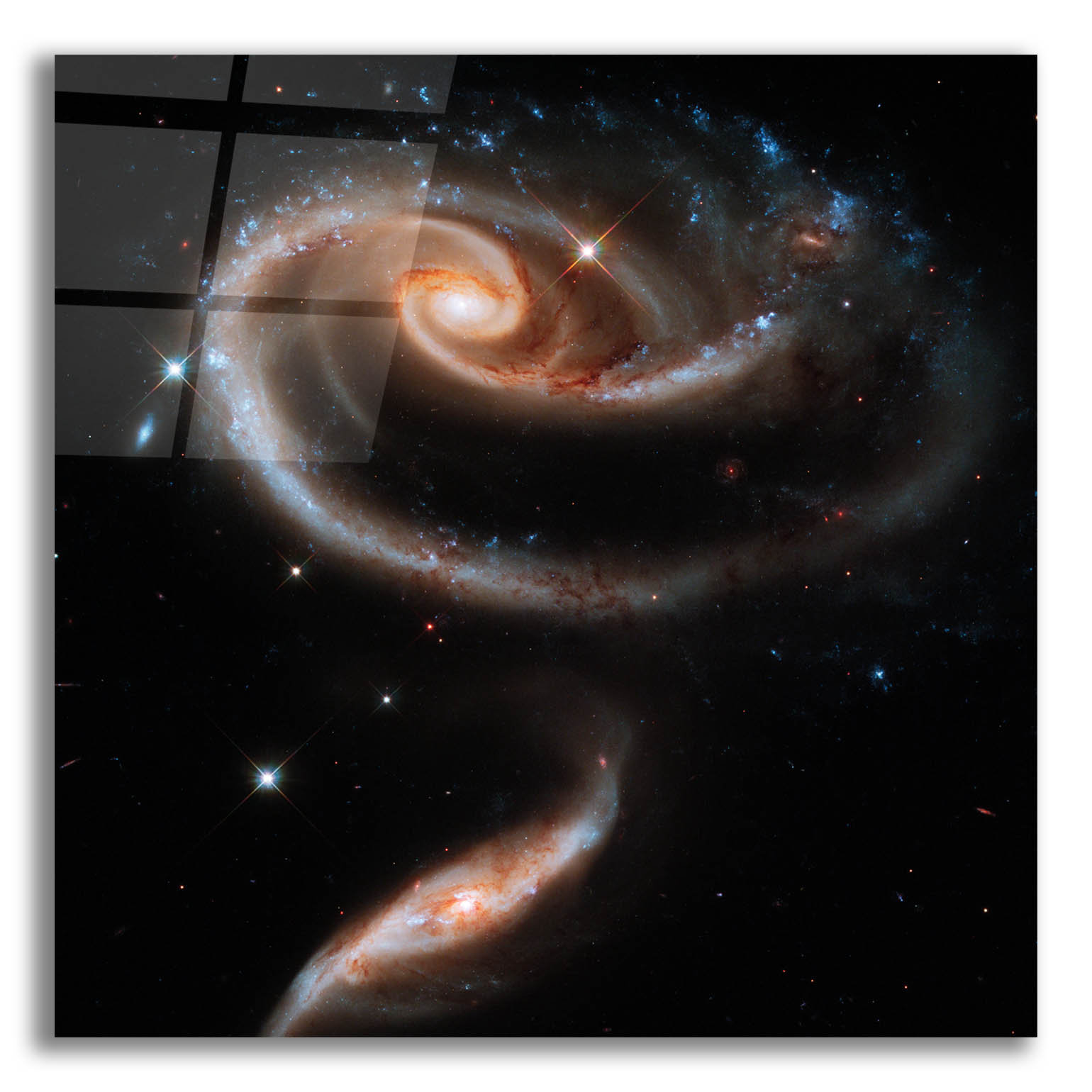 Ebern Designs 'Interacting Galaxies Arp 273' by NASA's Hubble Space ...