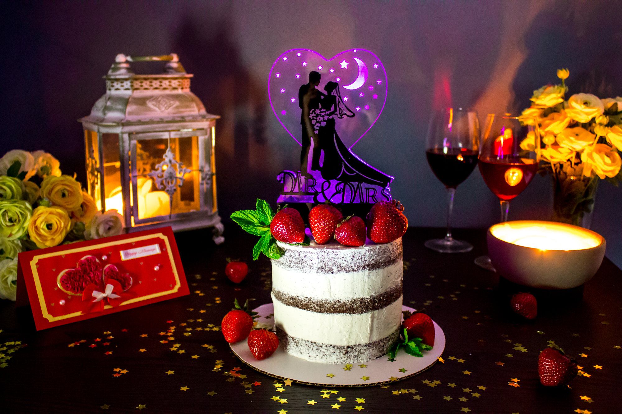 ExclusiveDecor LED Lights Cake Topper & Reviews - Wayfair Canada