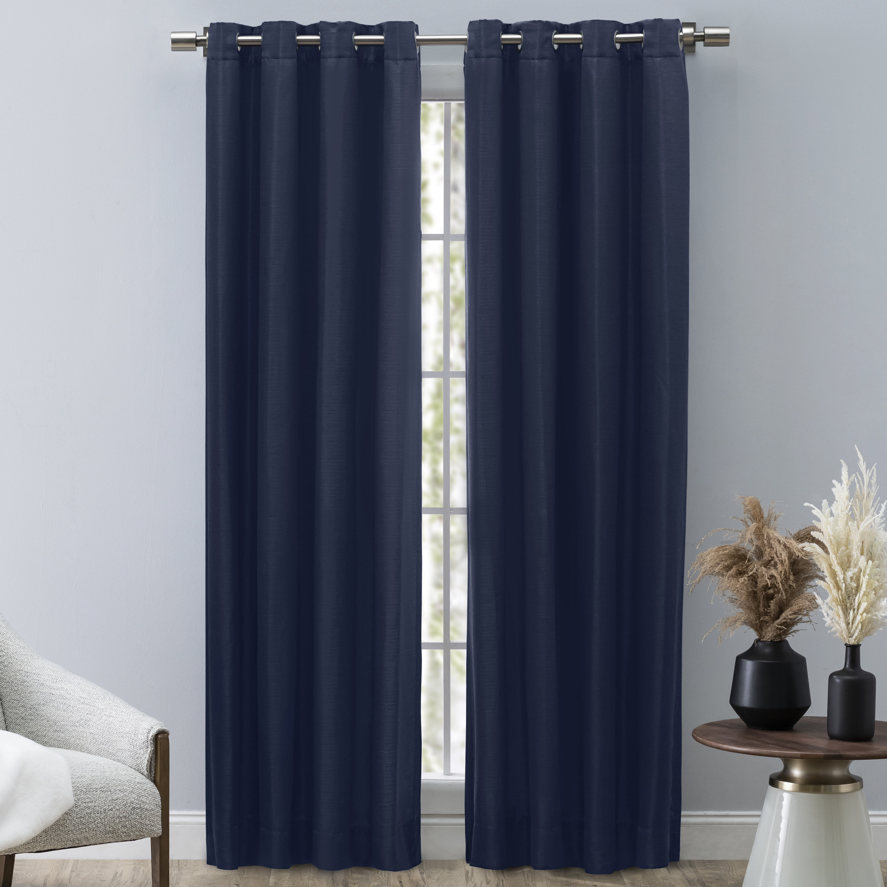 Latitude Run® Jaronda Premium Curtains w/ an Elegant Soft Sheen Fabric ...