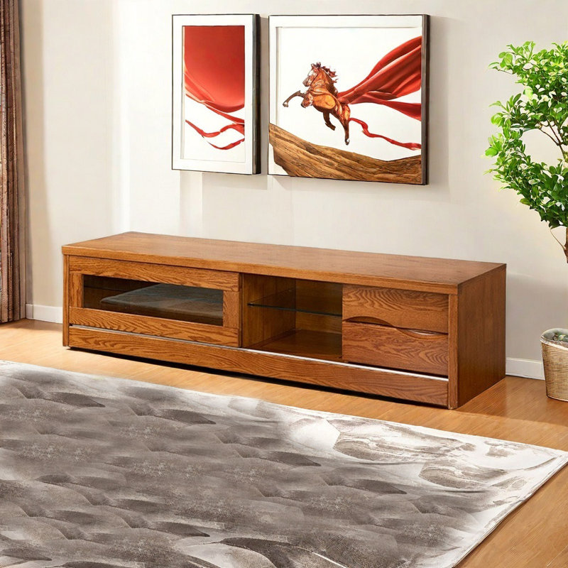 Finaewg Modern style all solid wood TV stand | Wayfair