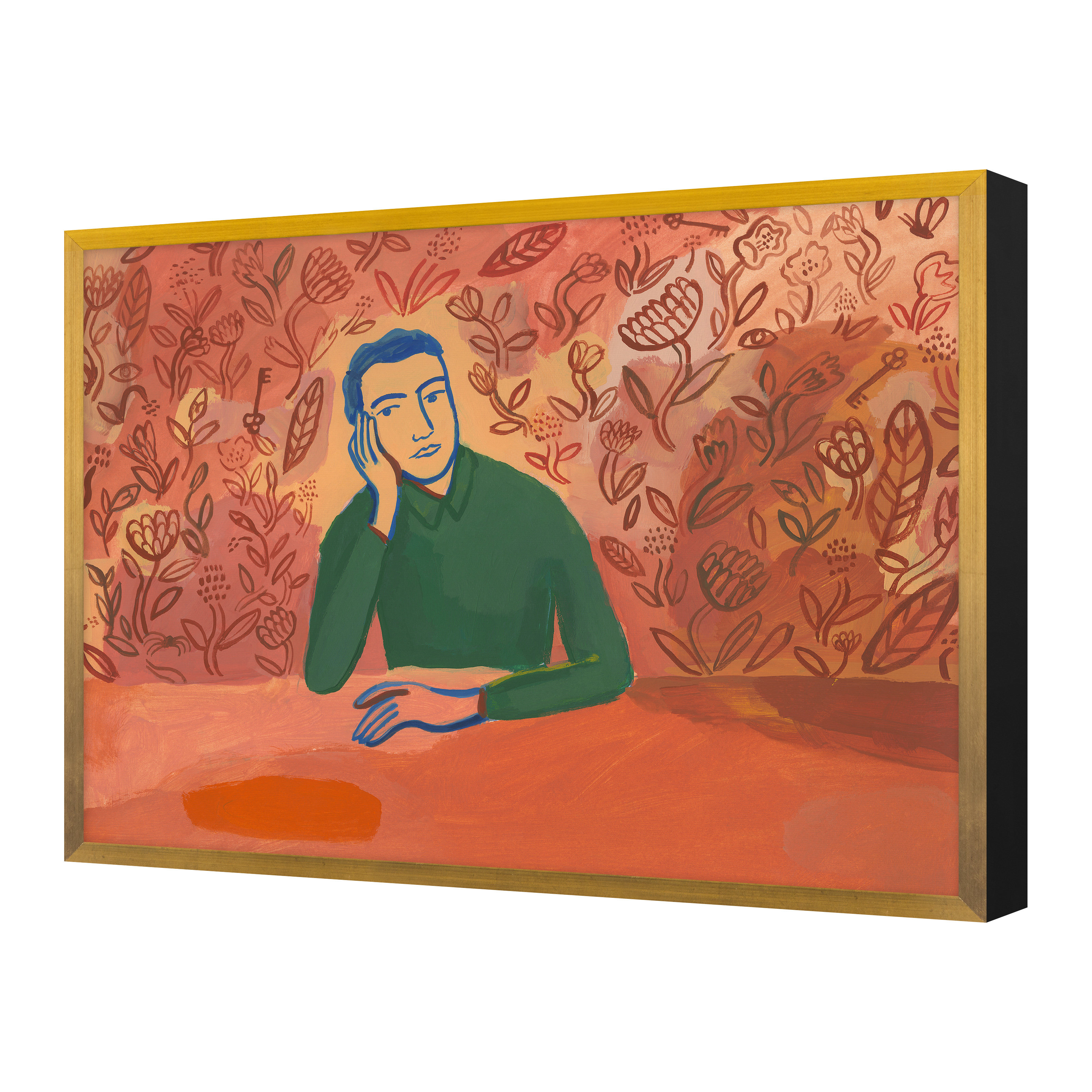 Grand Image Home In the Floral Room by Michael Doyle - Single Picture ...