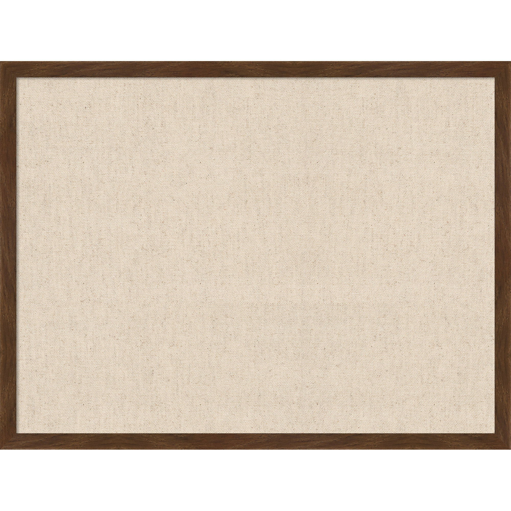 Gracie Oaks Framed Fabric Pinboard, Natural Linen by The Creative Bunch ...