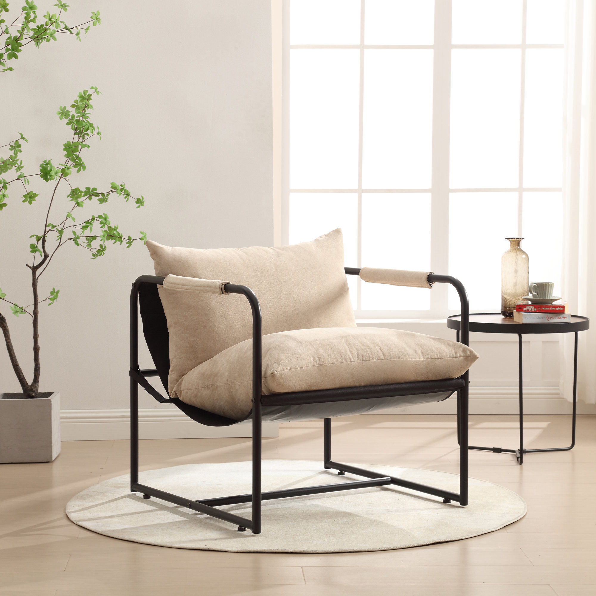 Ebern Designs Nissma Upholstered Armchair - Wayfair Canada