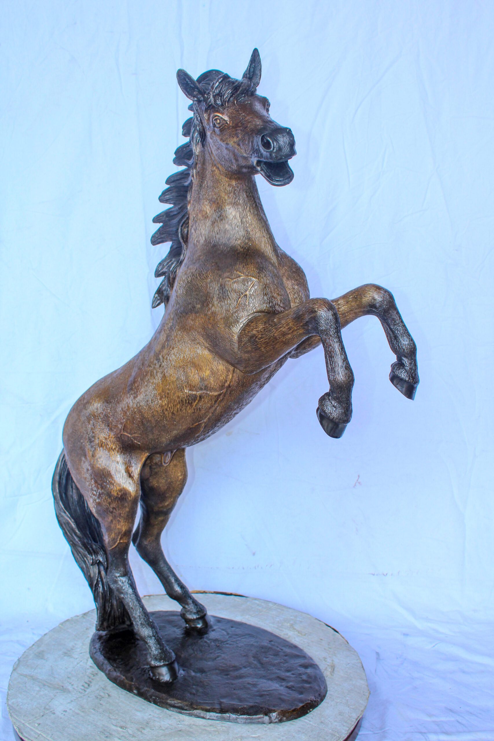 Nifao Collection Exquisite Galloping Horse Bronze Statue, Exceptional ...