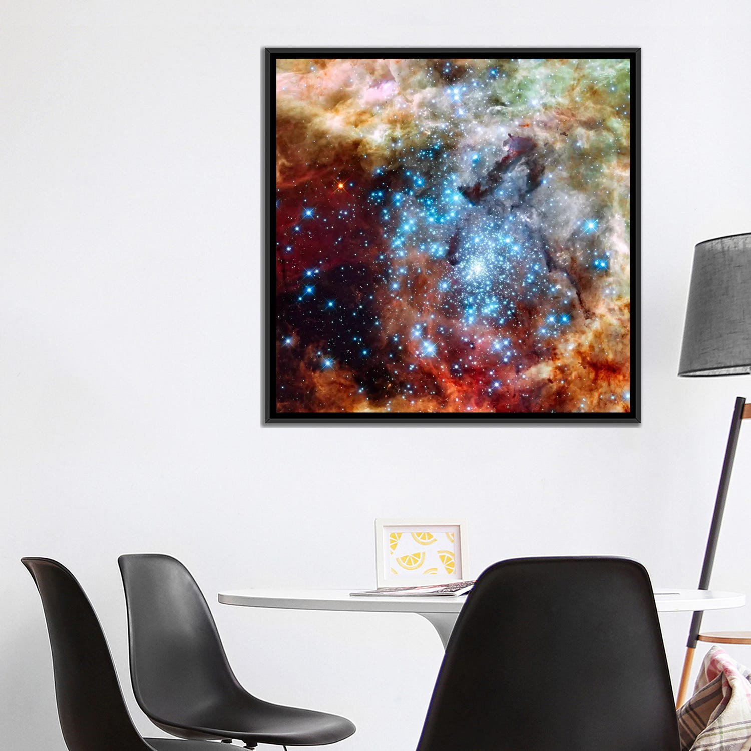 Ebern Designs Lenworth 'Star Cluster on Collision Course' - Wrapped ...