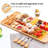 Union Rustic Bamboo Charcuterie Board Set, Large Folding Cheese Board ...