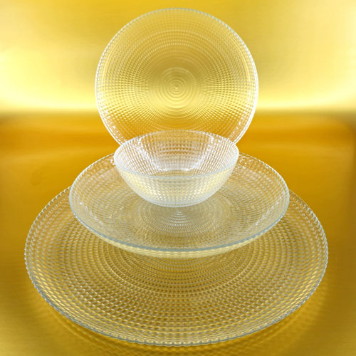 Glass Dinnerware Sets | Up to 65% Off Until 11/20 | Wayfair | Wayfair