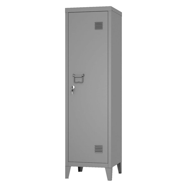 NIHAISHI Metal 3 - Tier 15'' Cubby Locker with Built In Key Lock | Wayfair