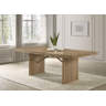 Ivy Bronx Wendland 89-Inch Extension Dining Table Distressed Light ...