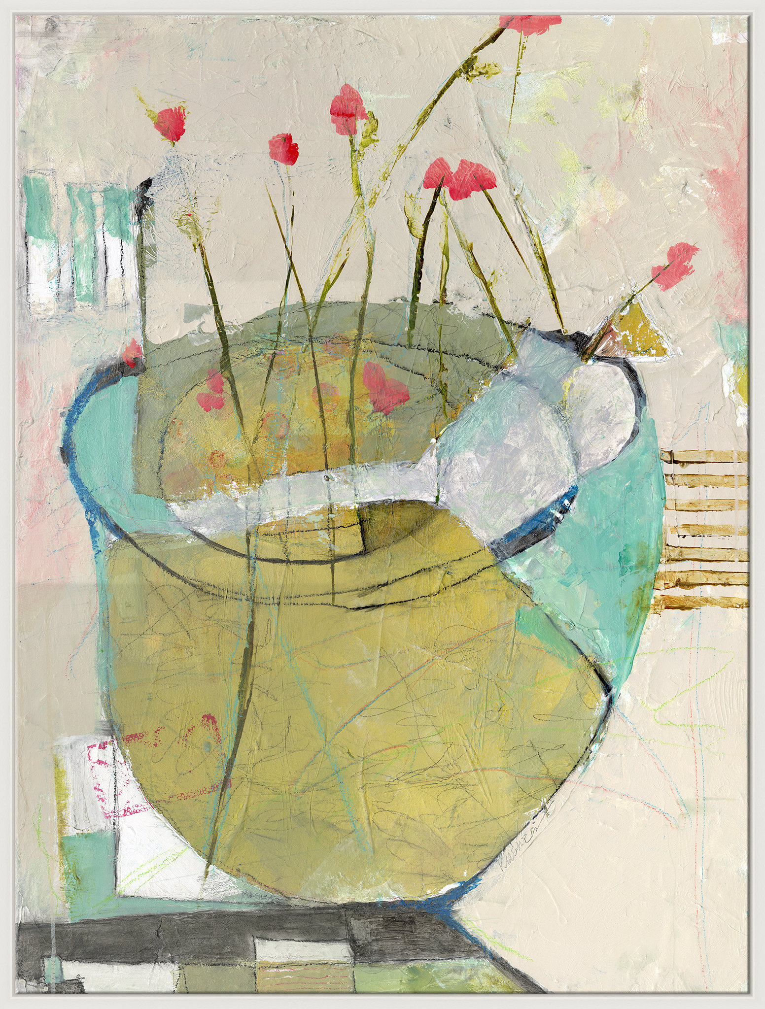 Soicher-Marin Jill Krasner " In A Greek Garden " by Jill Krasner on ...