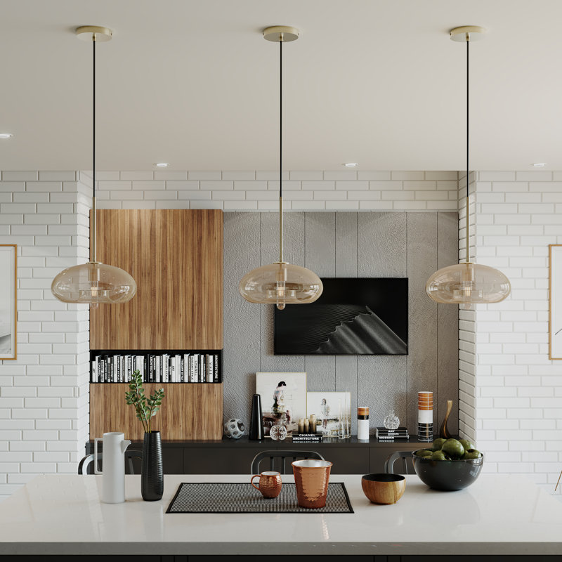Wrought Studio Eathen 1 - Light Pendant & Reviews | Wayfair