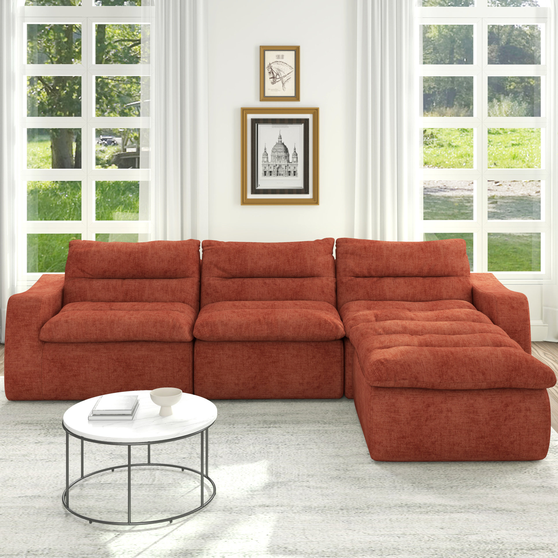 Ebern Designs Minimalist Lazy , Modular Seat, Fits Modern Interior ...