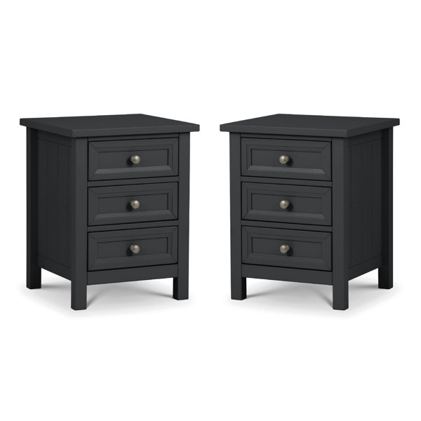 Mack + Milo Jarin Maine Manufactured Wood Bedside Table & Reviews ...