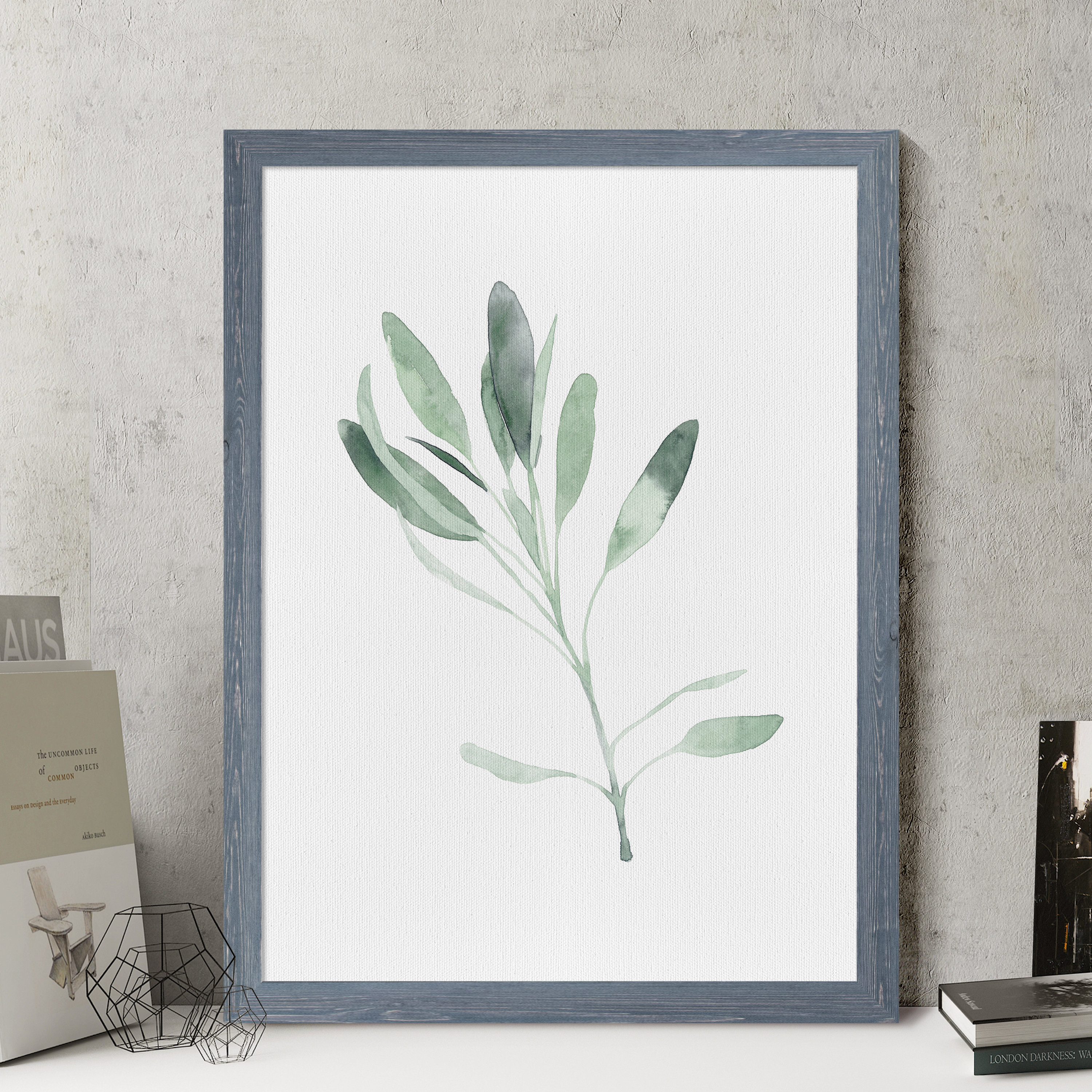 Gracie Oaks 'Simple Sage II' by Paul Cezanne - Picture Frame Painting ...