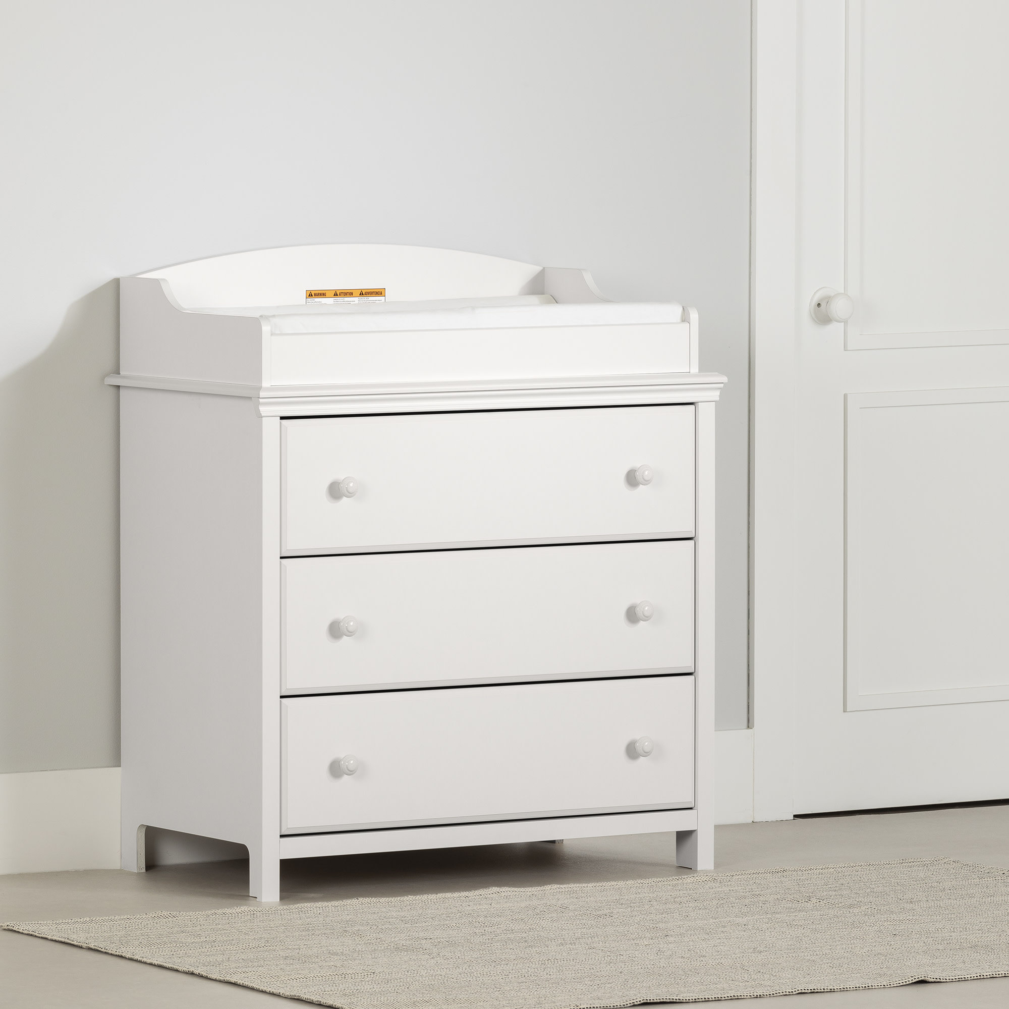 South Shore Cotton Candy Changing Table Dresser & Reviews | Wayfair