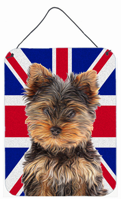 East Urban Home Yorkie Puppy/Yorkshire Terrier with English Union Jack ...