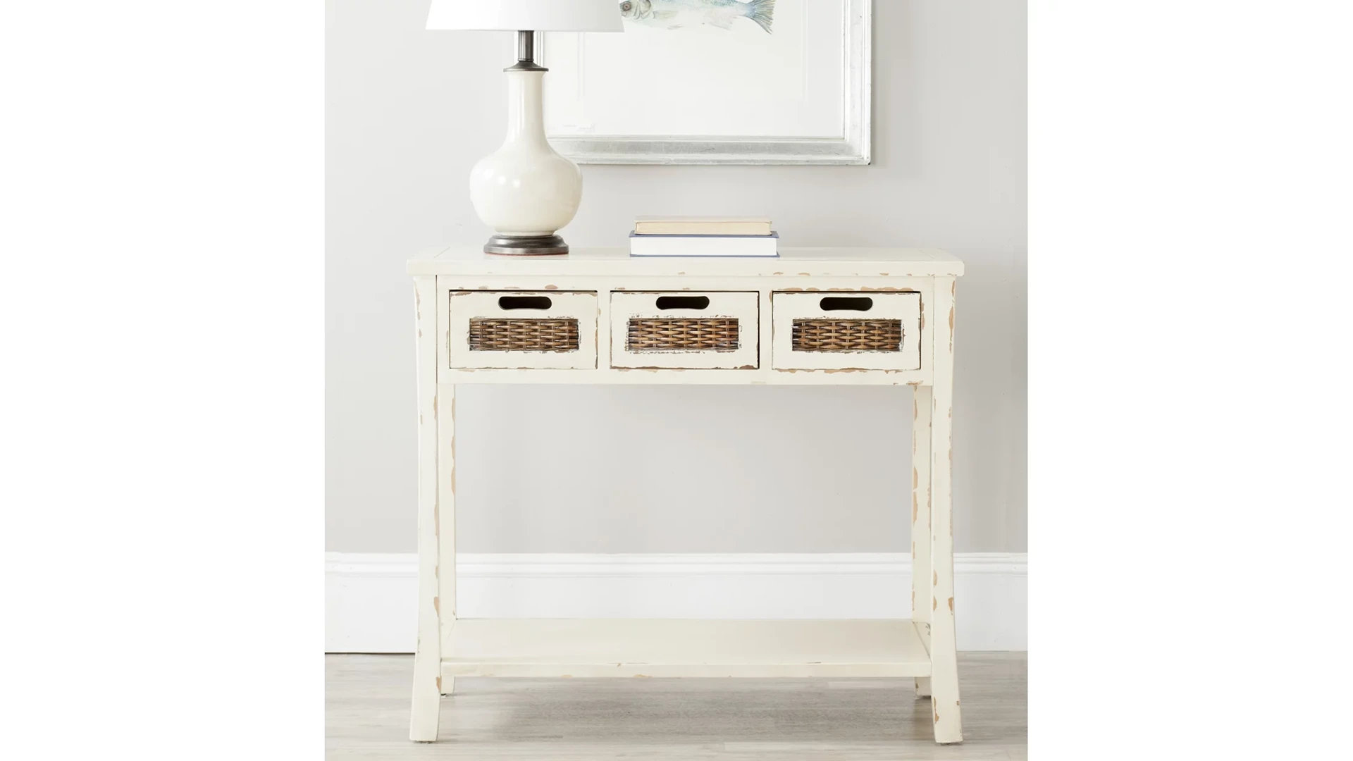 August Grove 34" Solid Wood Console Table & Reviews - Wayfair Canada