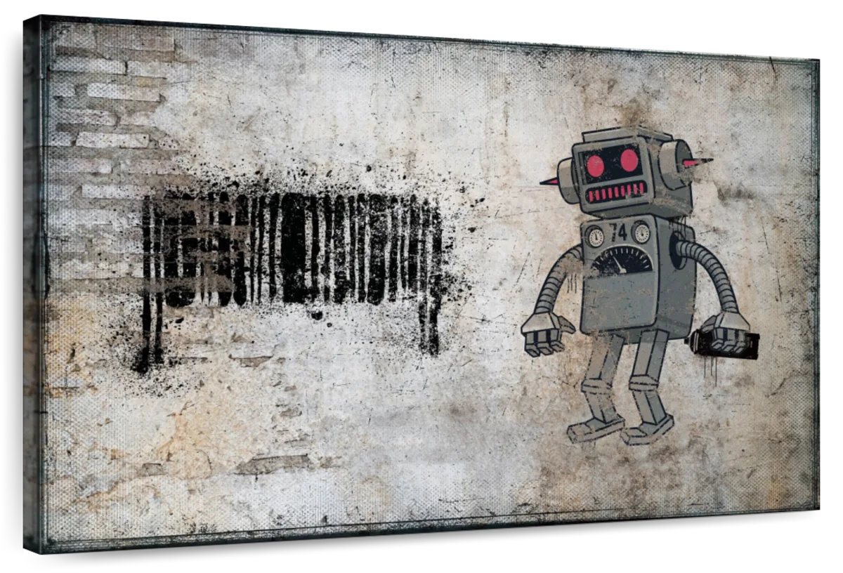 Trinx Kelan Robot Tag | Wayfair