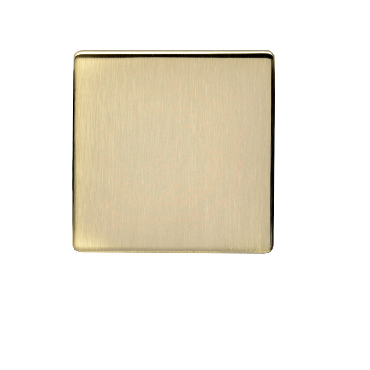 Eurolite 3Mm Slim Profile - Blank Plate | Wayfair.co.uk