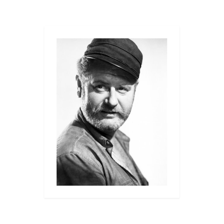 Globe Photos Entertainment Portrait Of Alan Hale SR. Looking Away On ...