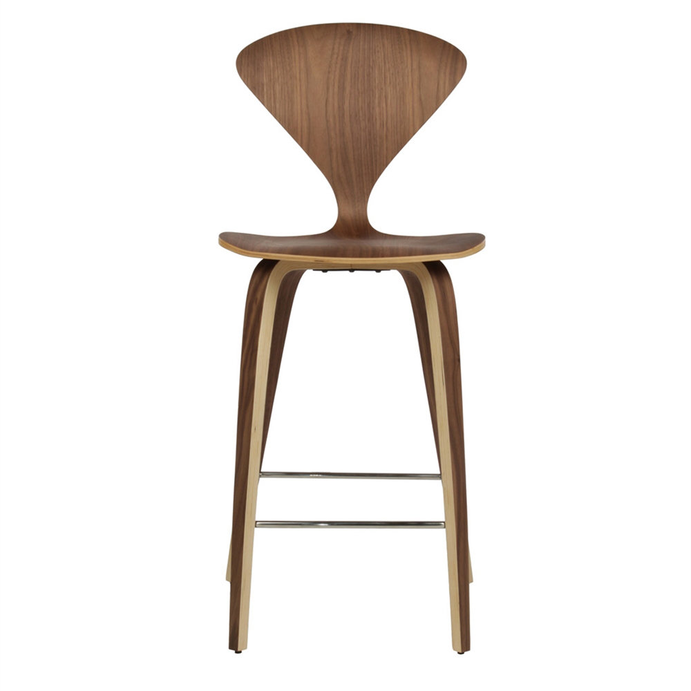 Orren Ellis Duwaine Solid Wood Stool | Wayfair
