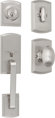 Delaney Hardware Handleset with Single Cylinder Deadbolt and Door Knob ...