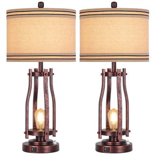 Bedside Tall Table Lamps You'll Love | Wayfair