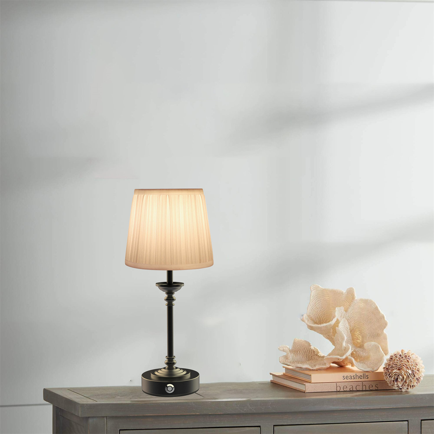 House of Hampton Cordless Touch LED Table Lamp - Wayfair Canada