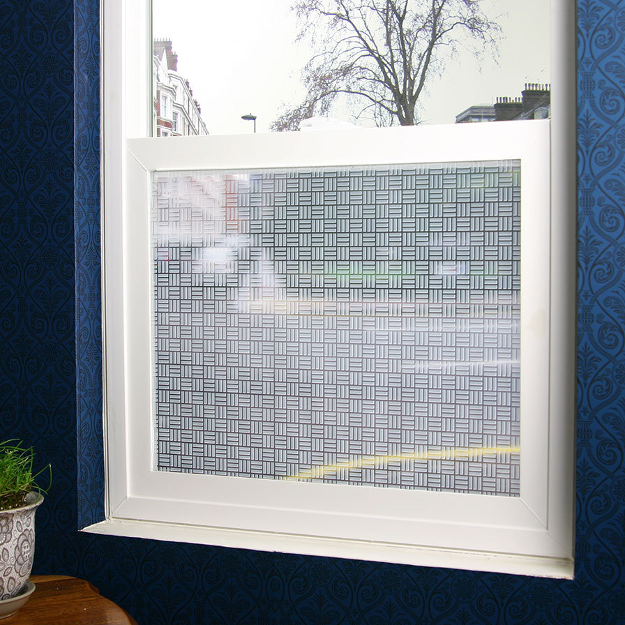 Stick Pretty Egyptian Weave Sheer Window Film | Wayfair