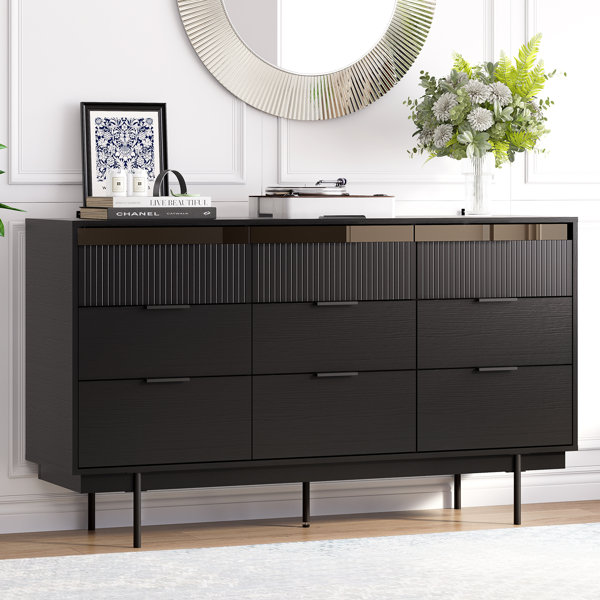 Ebern Designs Sideboard Anetha, 59" X 34" Large Buffet Anetha With ...