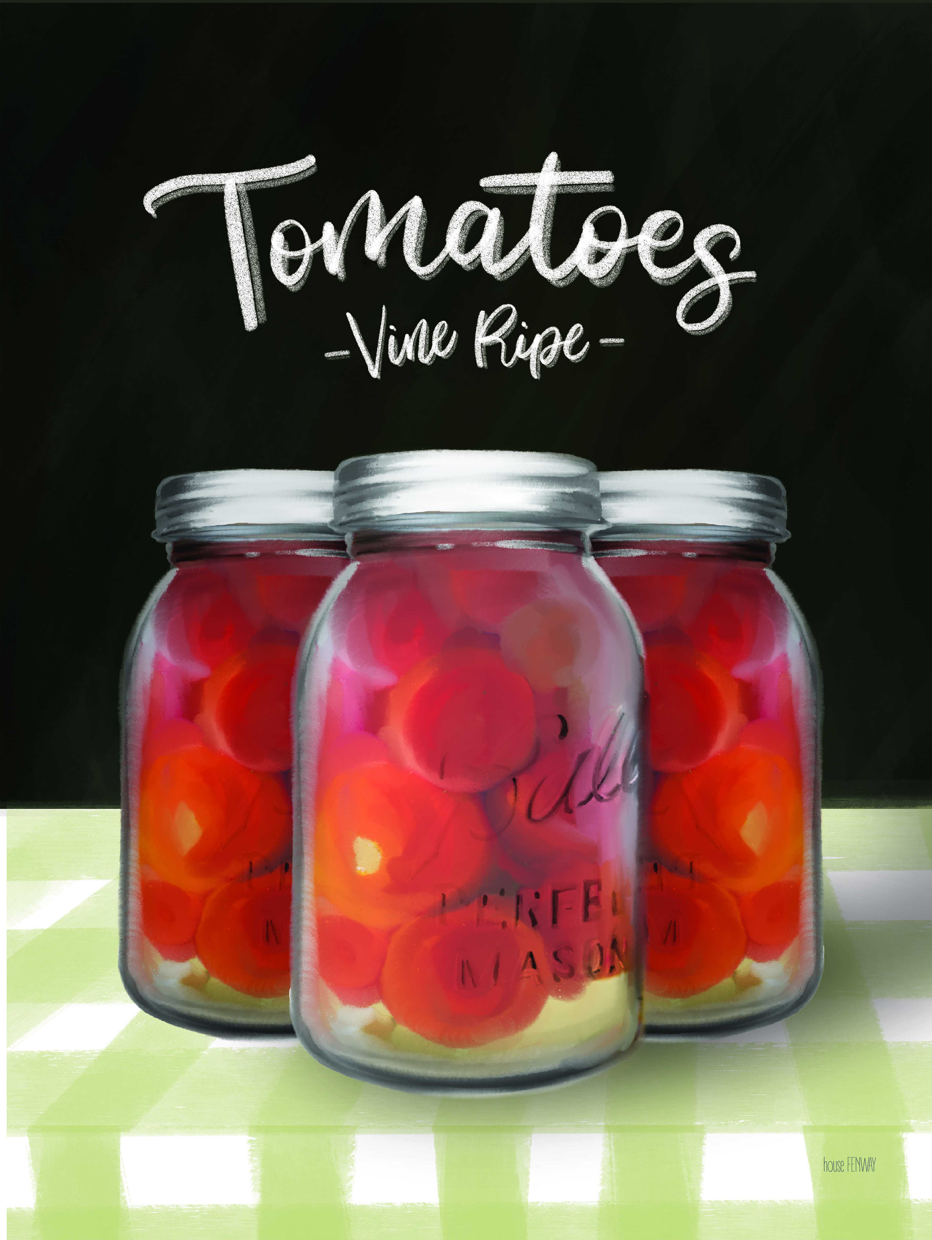Trinx Farm Fresh Tomatoes - Wrapped Canvas Print | Wayfair