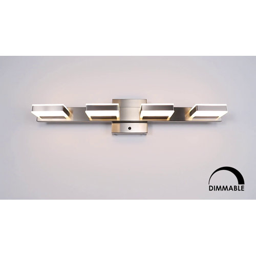 Ebern Designs Charnessa Dimmable LED Vanity Light 3000K/4000K/5000K CCT ...